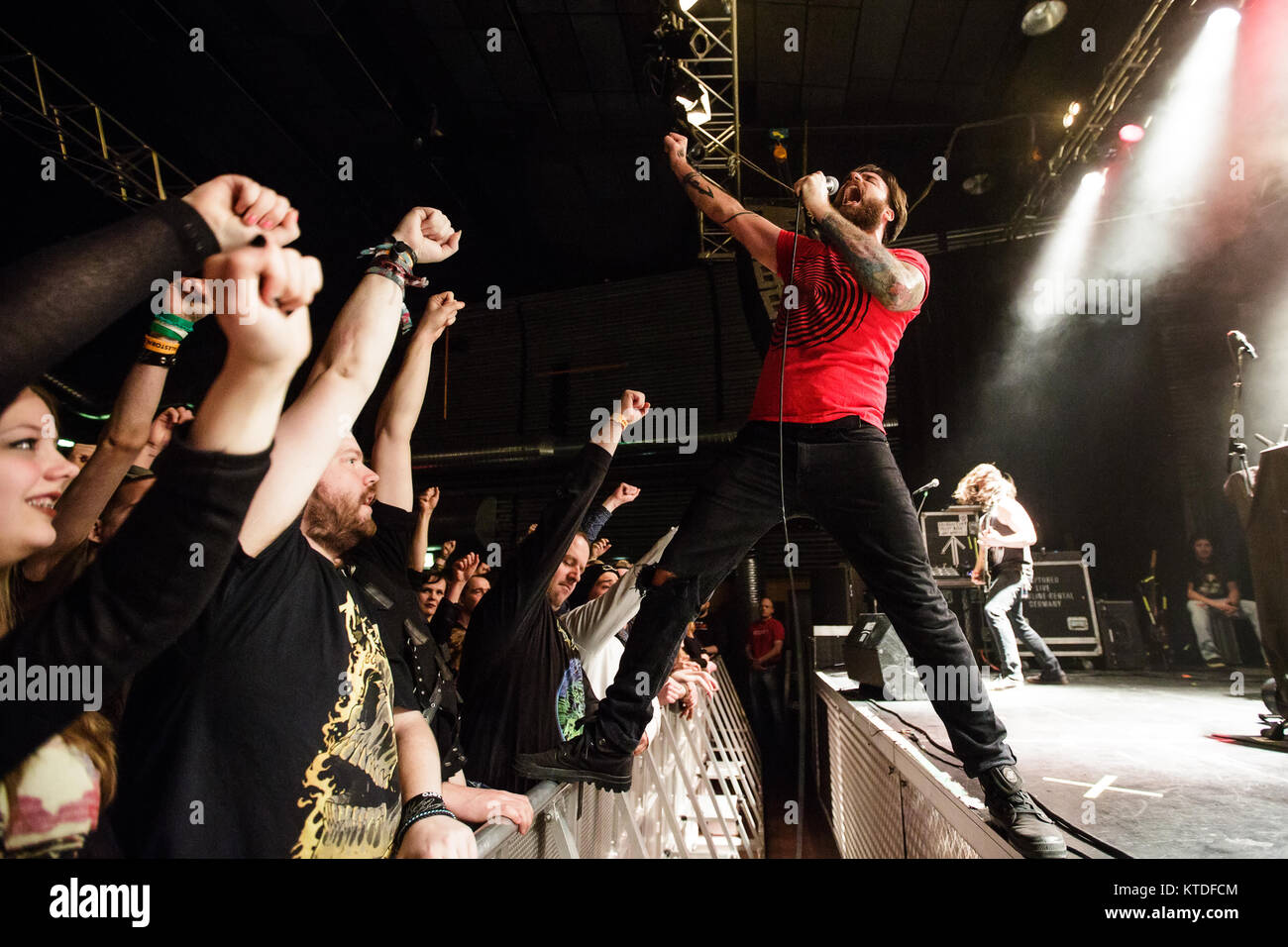 The American hard rock band Wilson performs a live concert at Amager ...