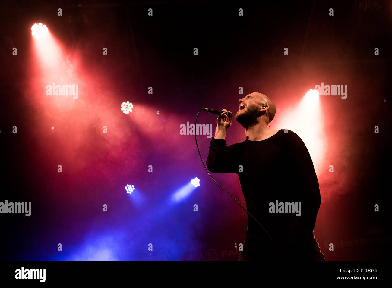 The Icelandic band Agent Fresco performs a live concert at the Faroese ...