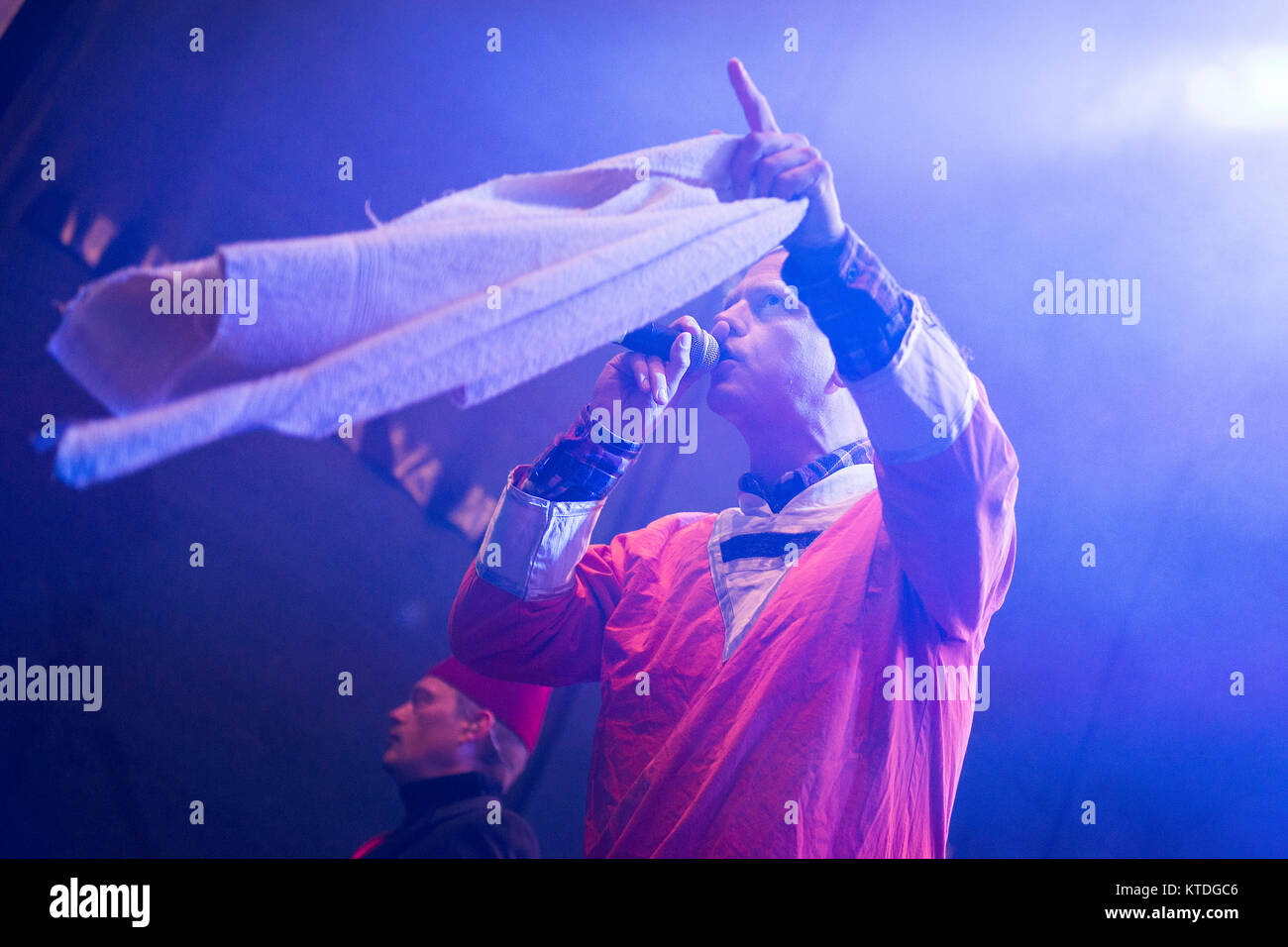 The legendary Danish rap group Malk De Koijn performs a live concert at ...