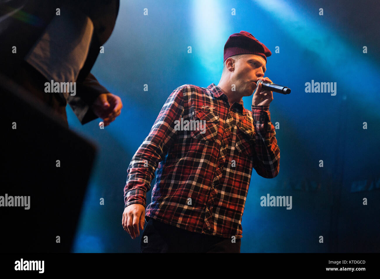 The legendary Danish rap group Malk De Koijn performs a live concert at ...