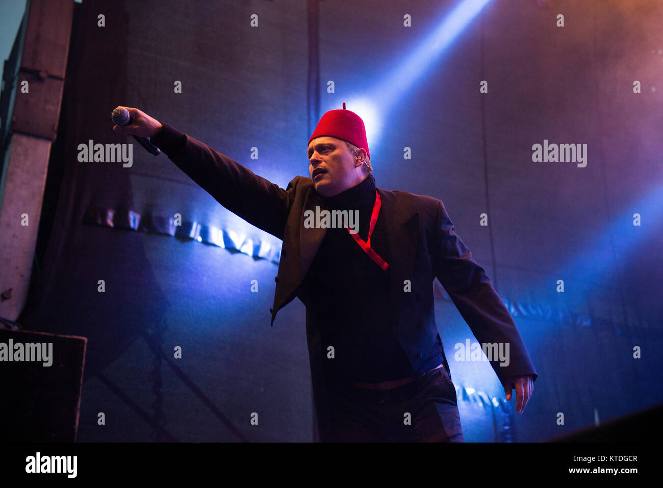The legendary Danish rap group Malk De Koijn performs a live concert at ...