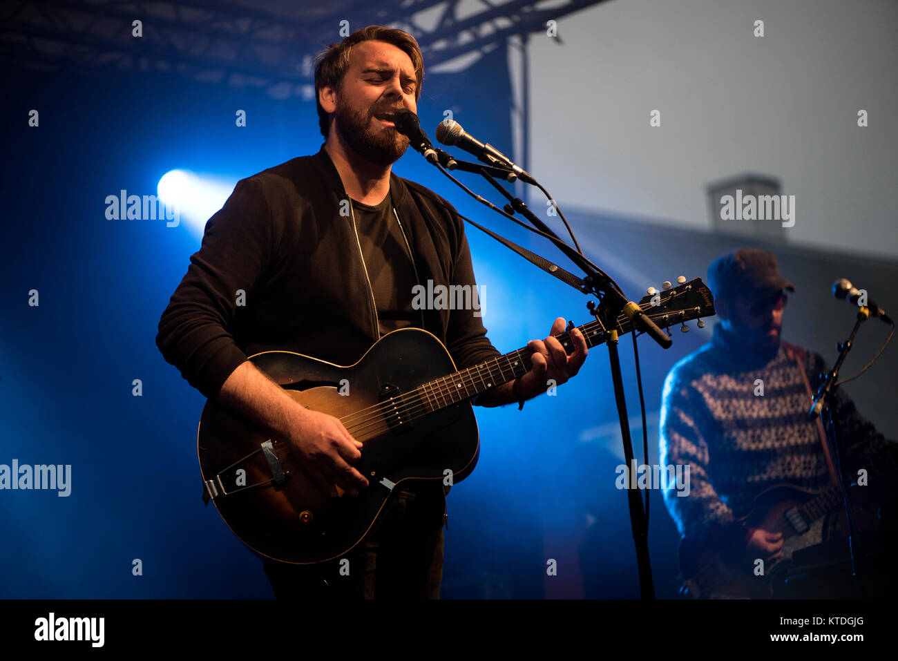 The Faroese band Marius Ziska performs a live concert at the Faroese ...