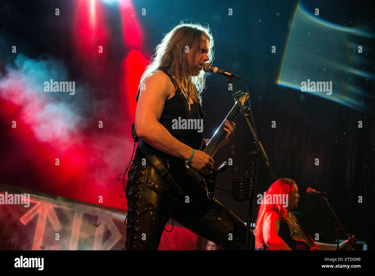 The Faroese heavy metal band Týr performs a live concert at the Nordic ...