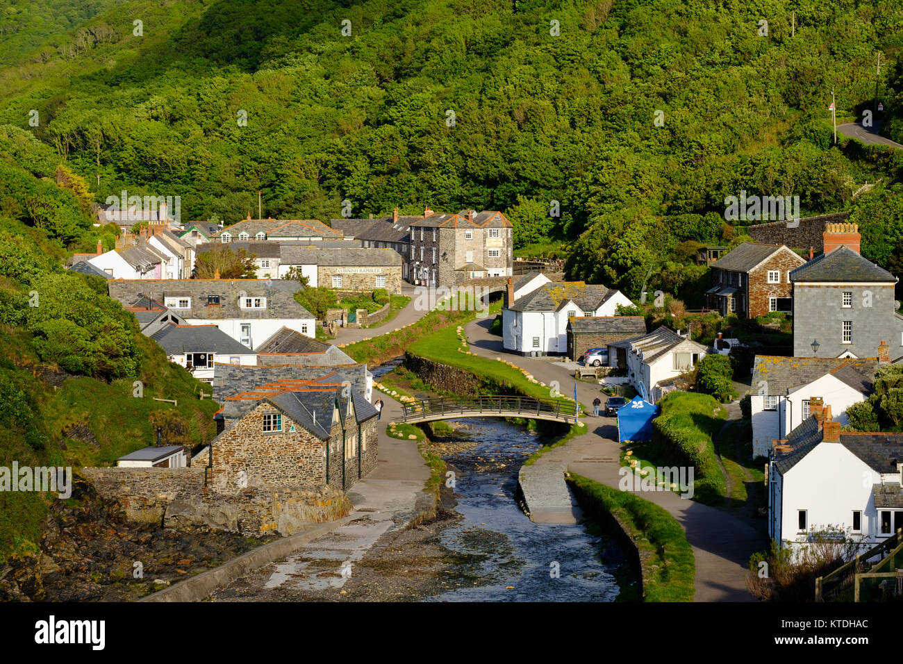 Great Britain, England, Boscastle, River Valency Stock Photo - Alamy