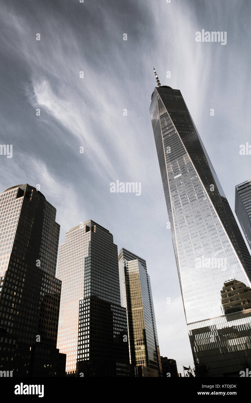 Modern Architecture at the World Trade Center in New York City, USA ...