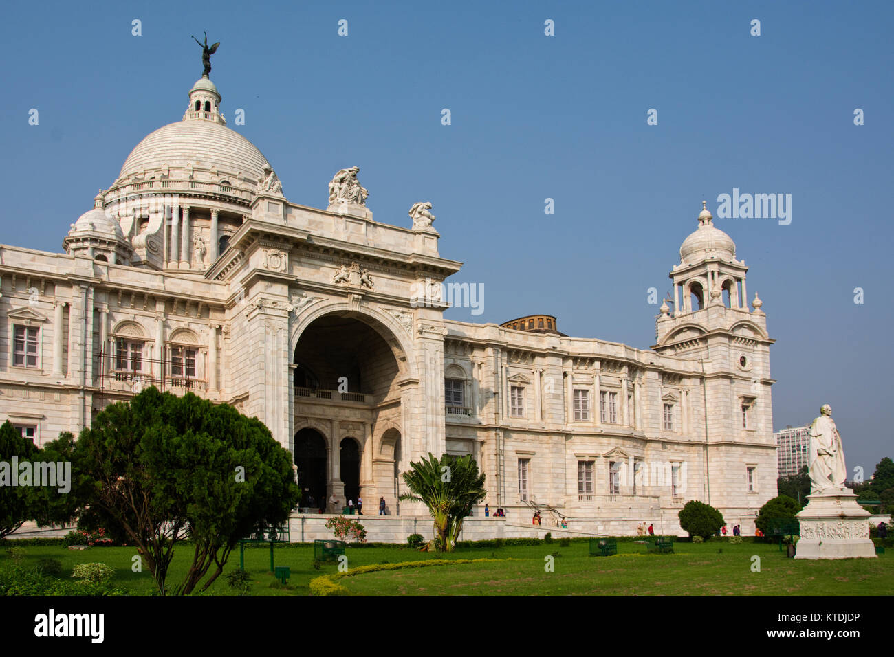ASIA, India, (Calcutta) Kolkata, West Bengal, Victoria Memorial (Marble ...