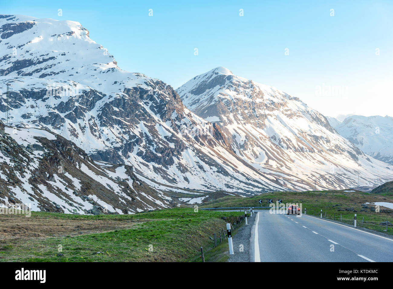 Switzerland, Grisons, Swiss Alps, Parc Ela, Julier pass Stock Photo - Alamy
