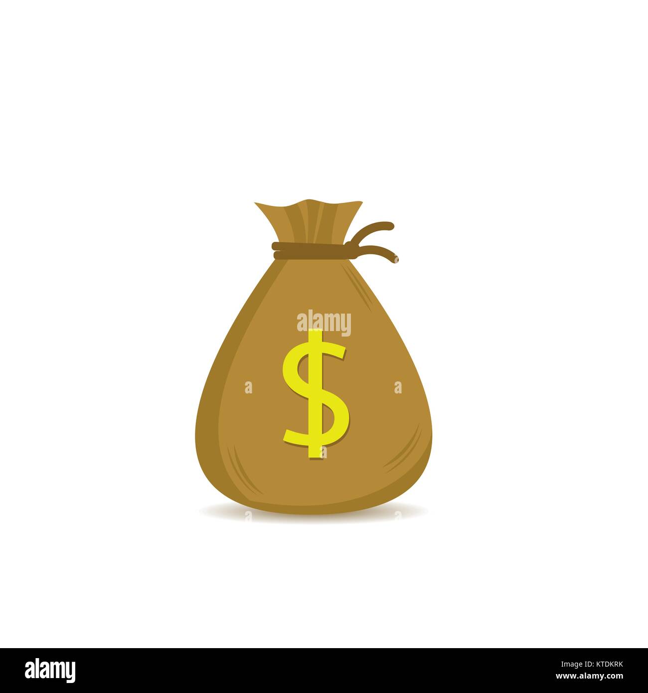 Money bag with dollar sign Stock Vector Image & Art - Alamy
