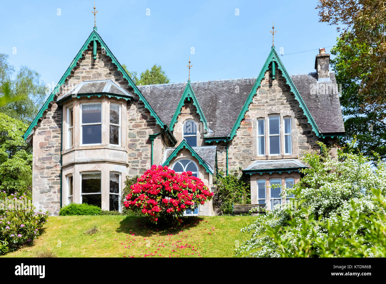 Scottish country house scotland hi-res stock photography and images - Alamy