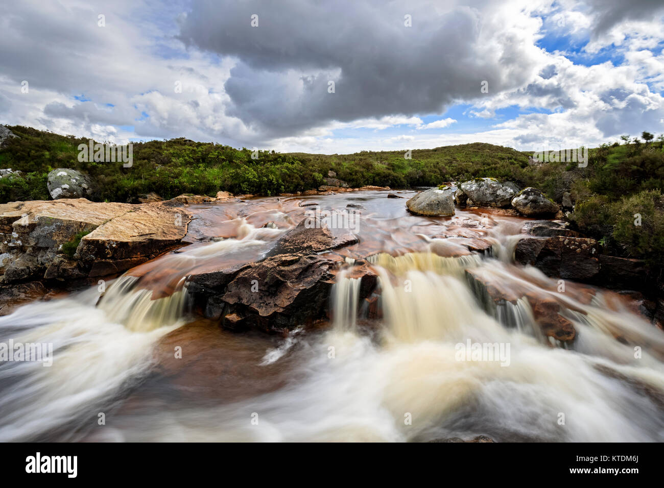 Great Britain, Scotland, Scottish Highlands, Rannoch Moor, Glencoe ...