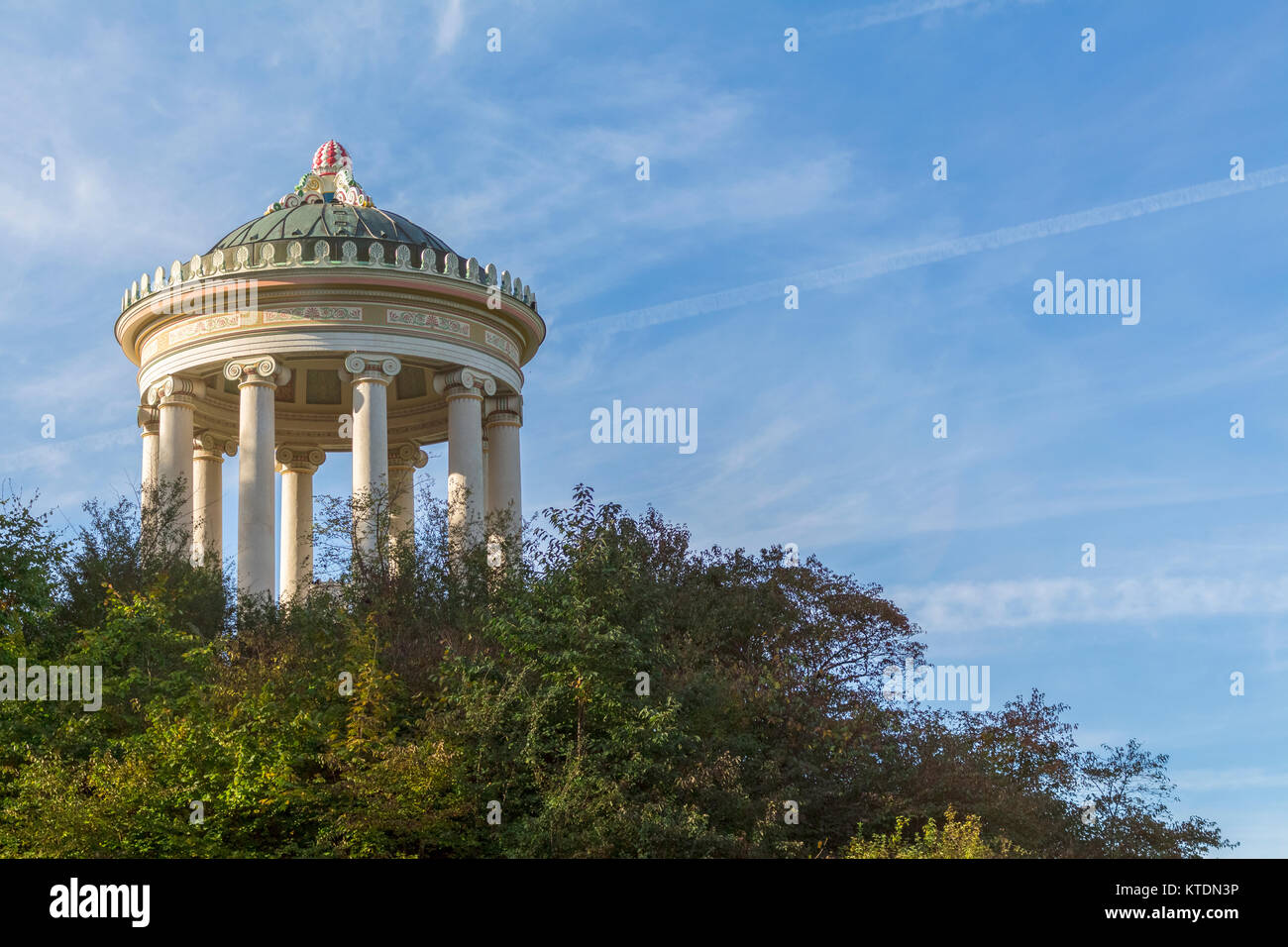 Dome of monopteros temple hi-res stock photography and images - Alamy