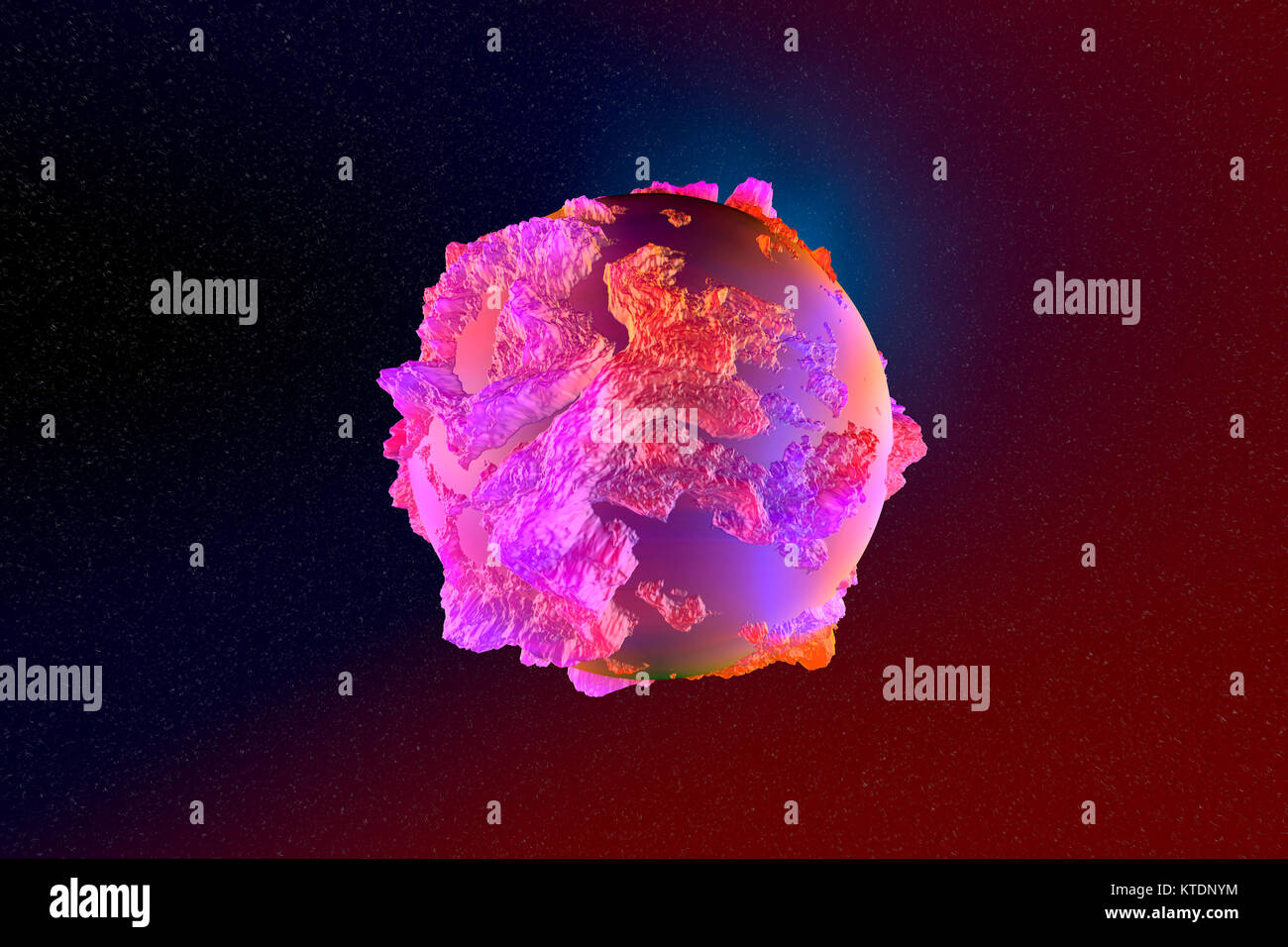 3D Rendered Illustration, cancer cell Stock Photo - Alamy