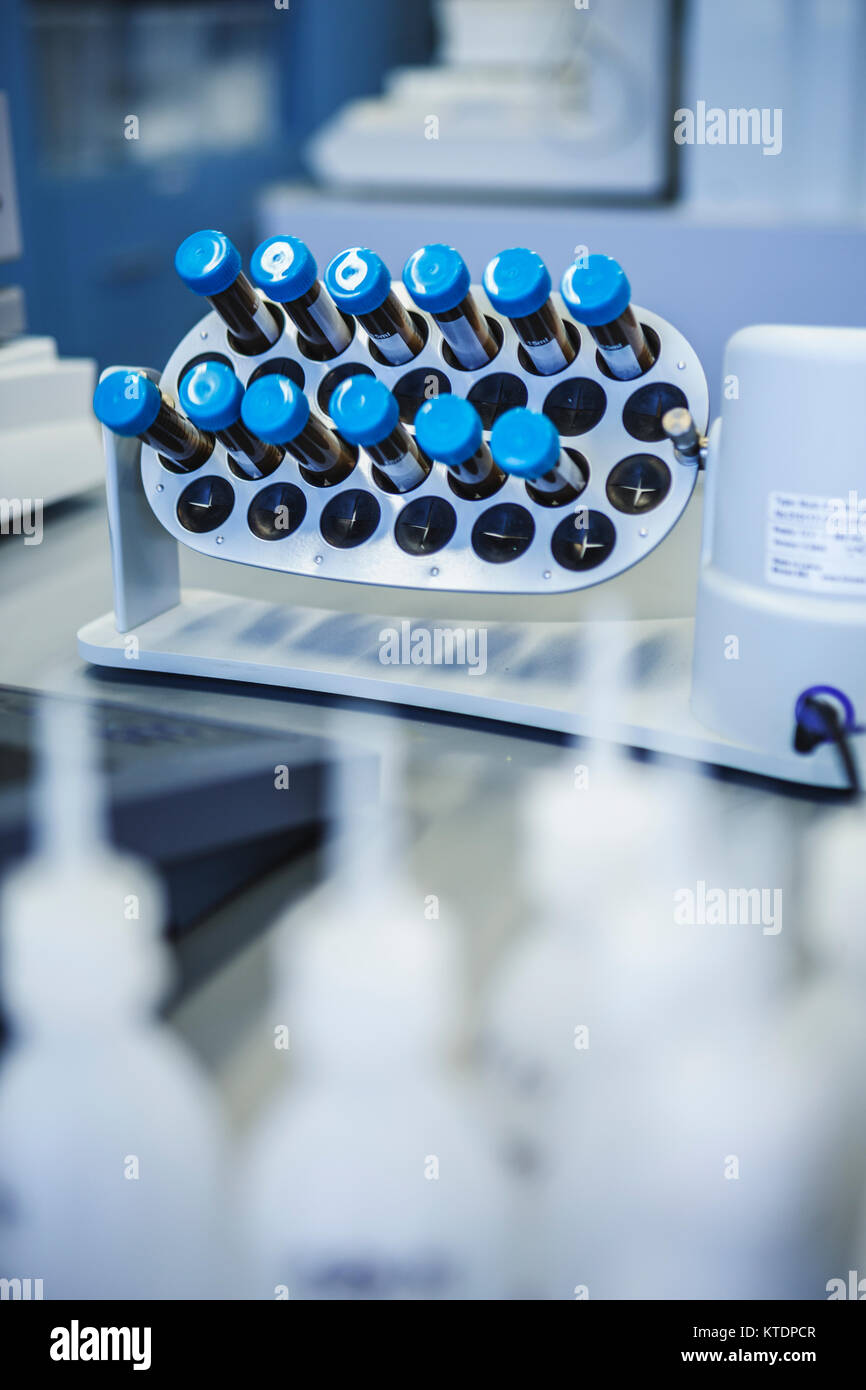 Test tubes in lab Stock Photo - Alamy