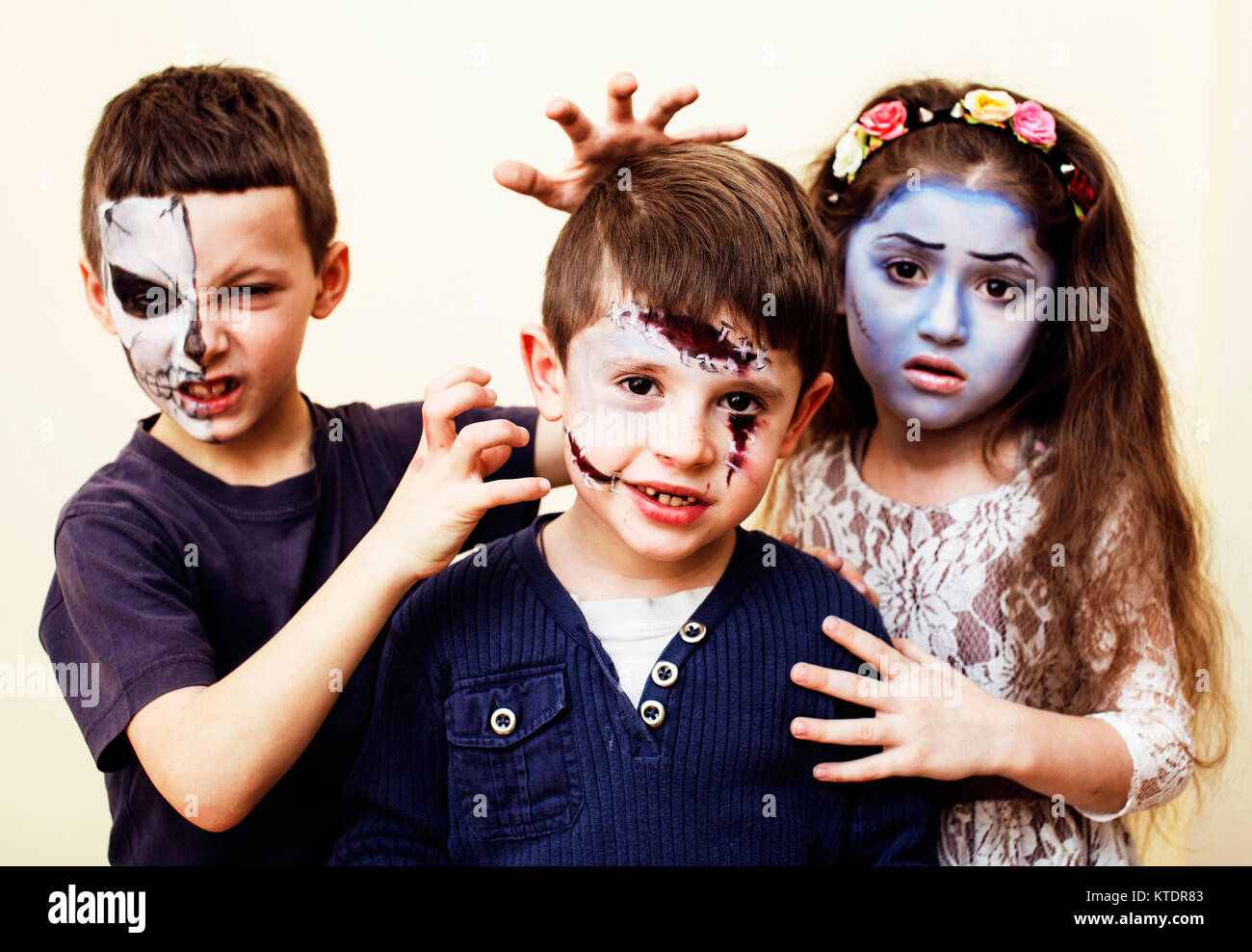 zombie apocalypse real kids concept. Birthday party celebration ...