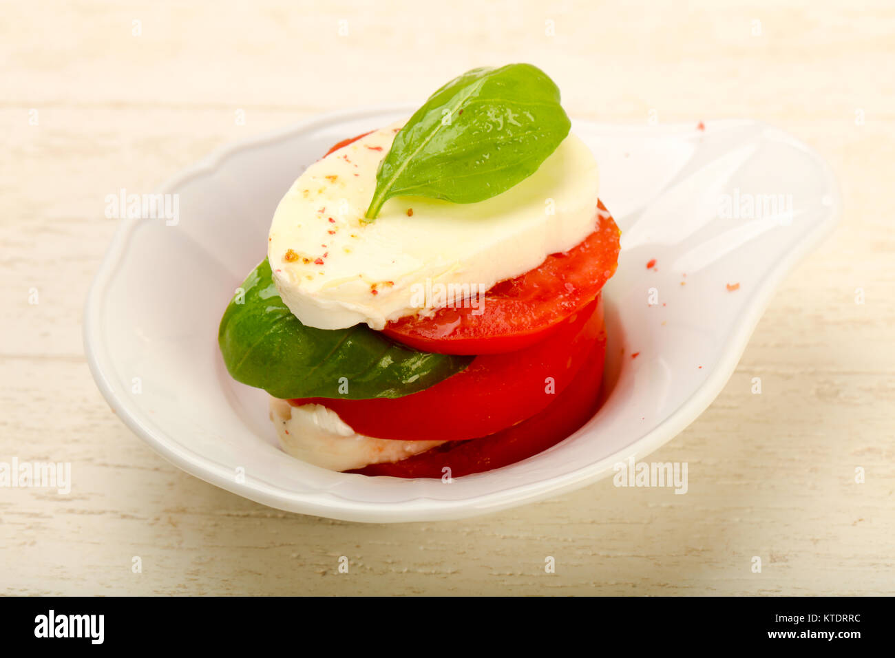 Italian Caprese salad Stock Photo - Alamy