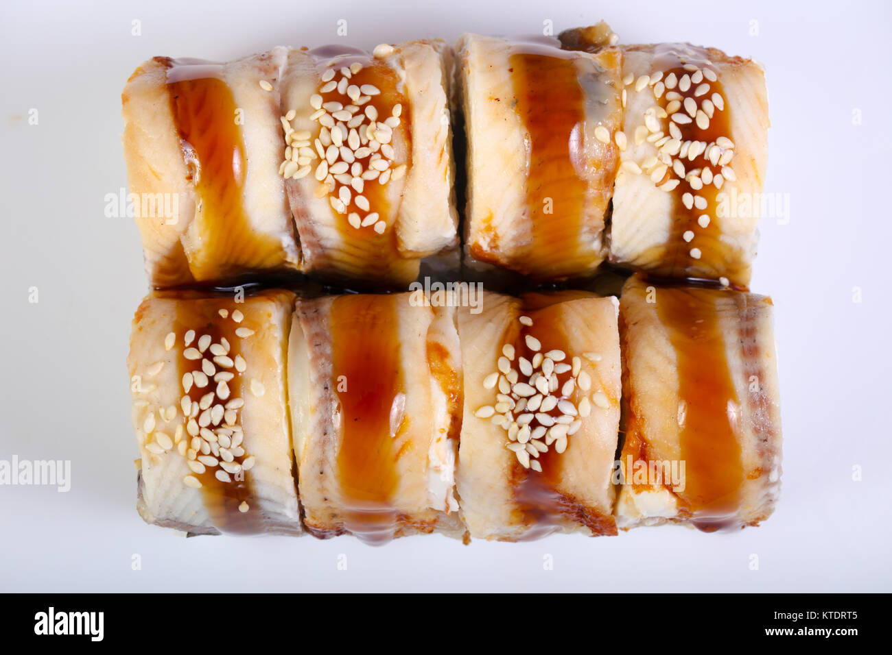 Tradittional Japan Eel roll Stock Photo - Alamy