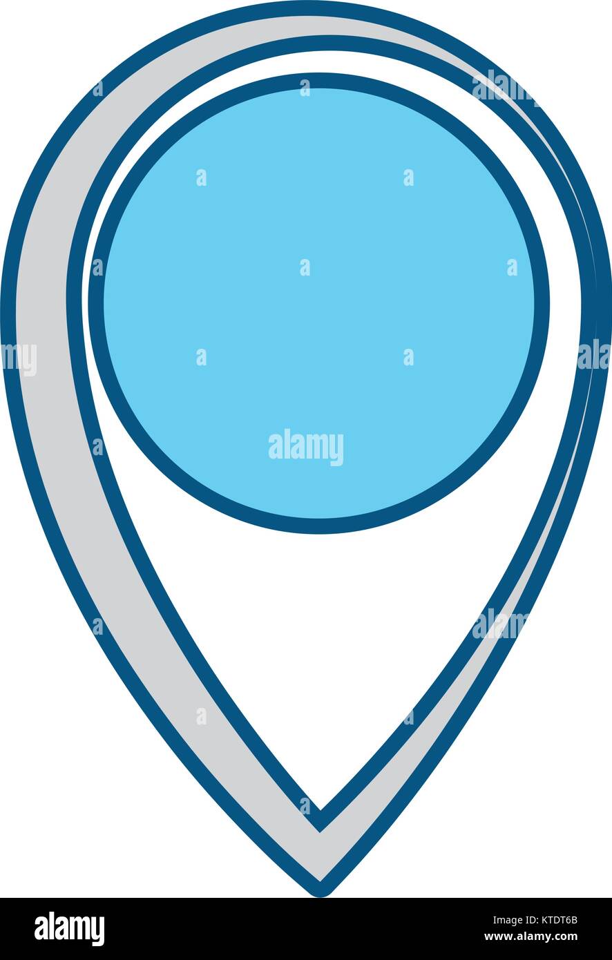 Pin location symbol Stock Vector Image & Art - Alamy