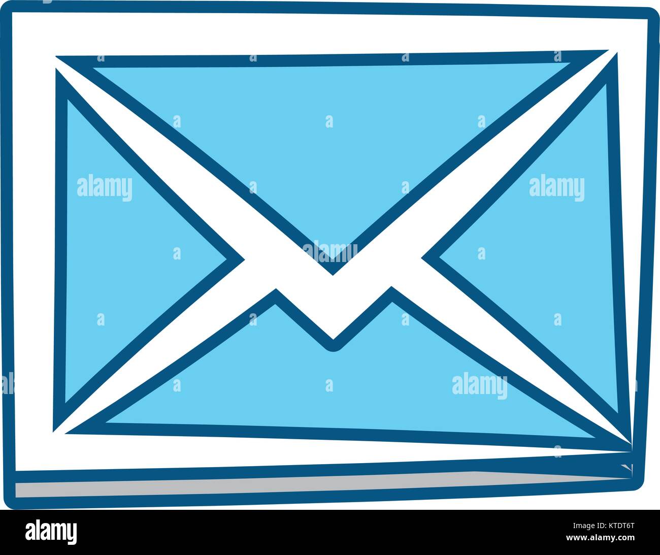 Mail or email symbol Stock Vector Image & Art - Alamy