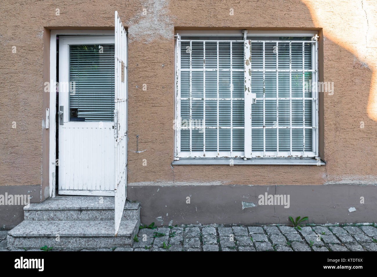 The Gates And Doors Were Barred And All The Windows Fastened Down at ...