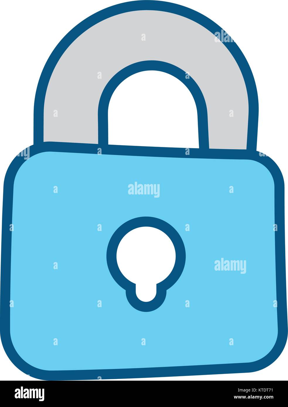 Padlock security symbol Stock Vector Image & Art - Alamy