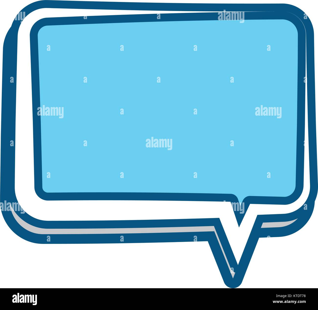 Chat bubble symbol Stock Vector Image & Art - Alamy