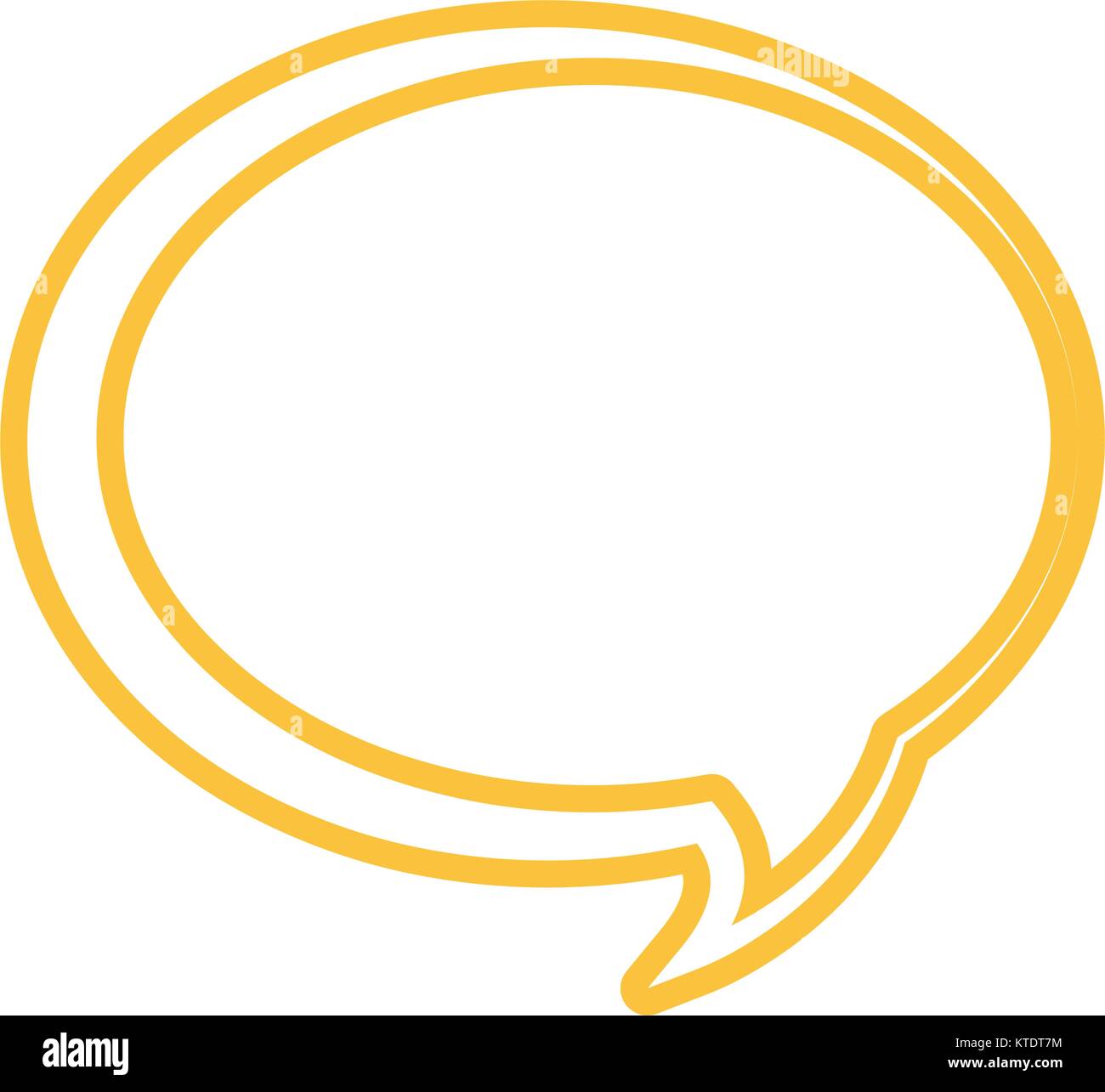 Chat bubble symbol Stock Vector Image & Art - Alamy