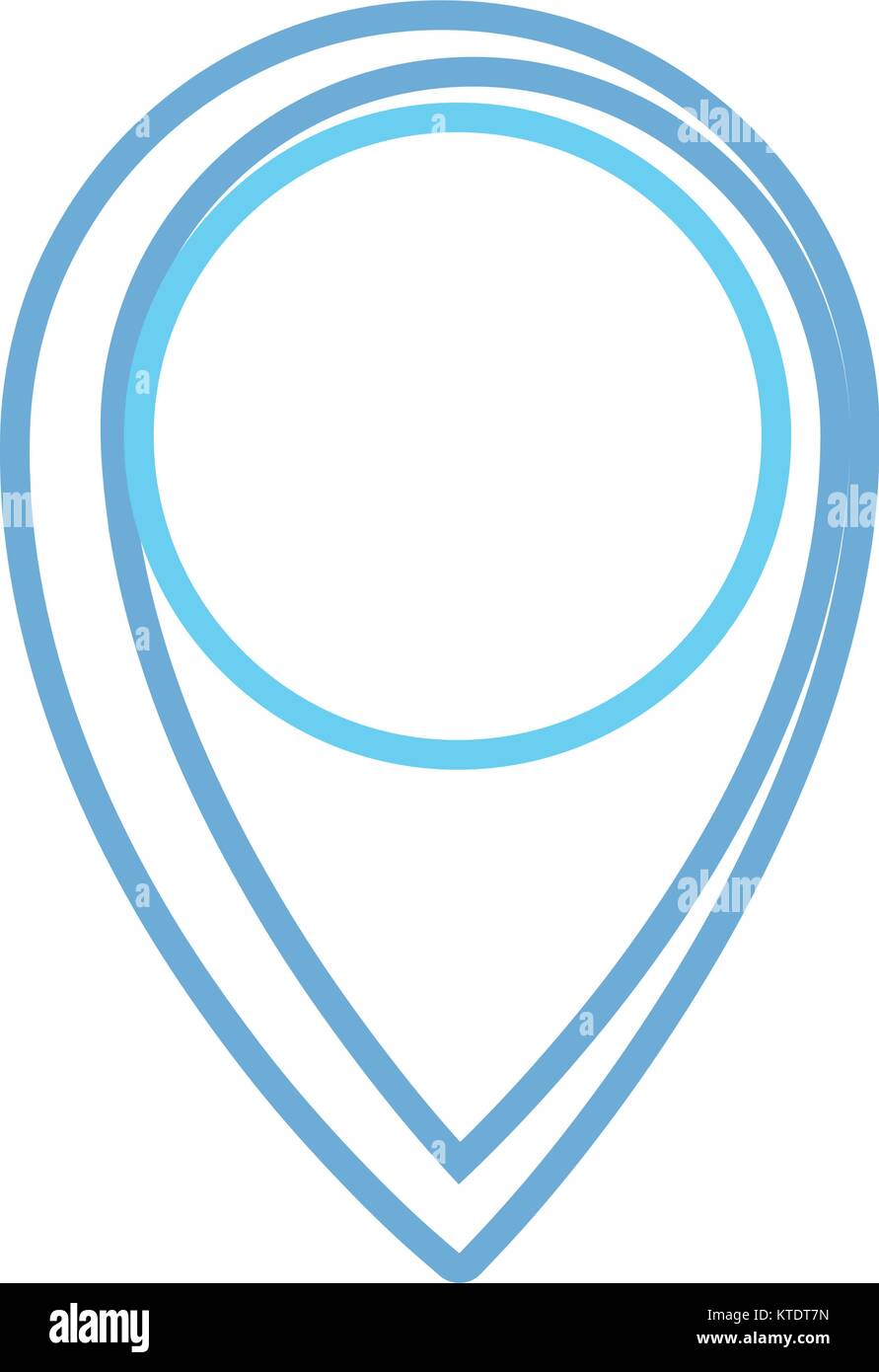 Pin location symbol Stock Vector Image & Art - Alamy