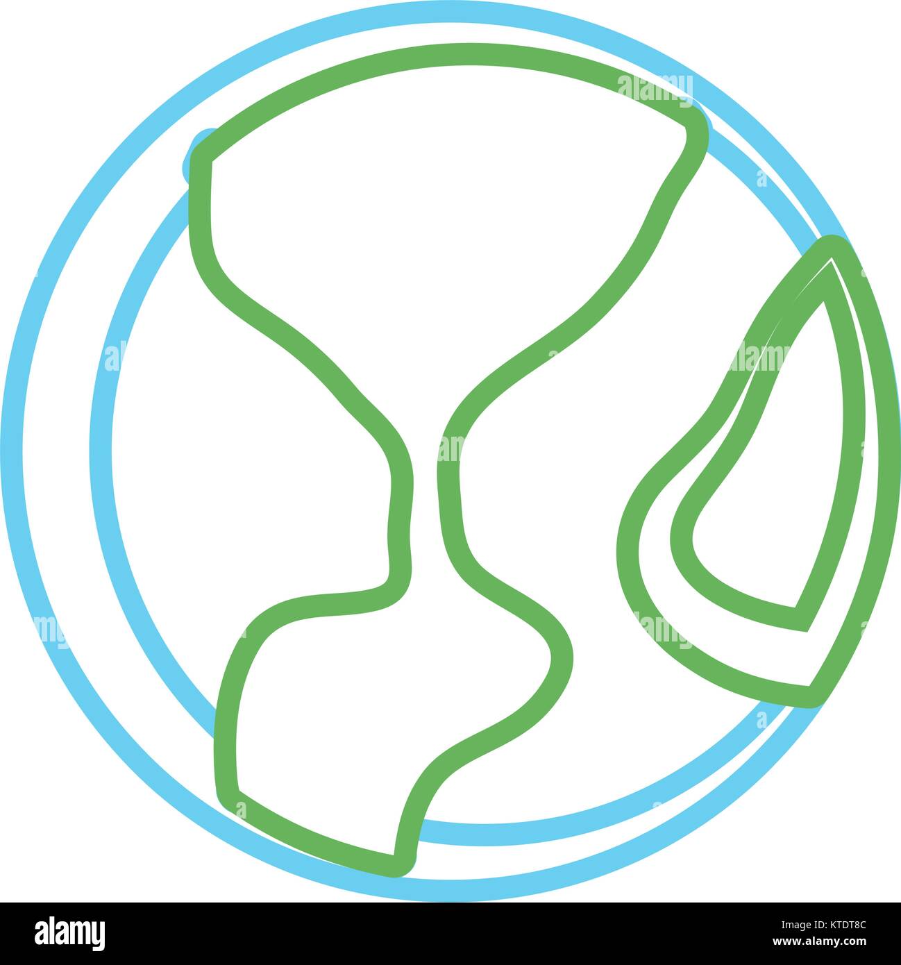 Earth world symbol Stock Vector Image & Art - Alamy