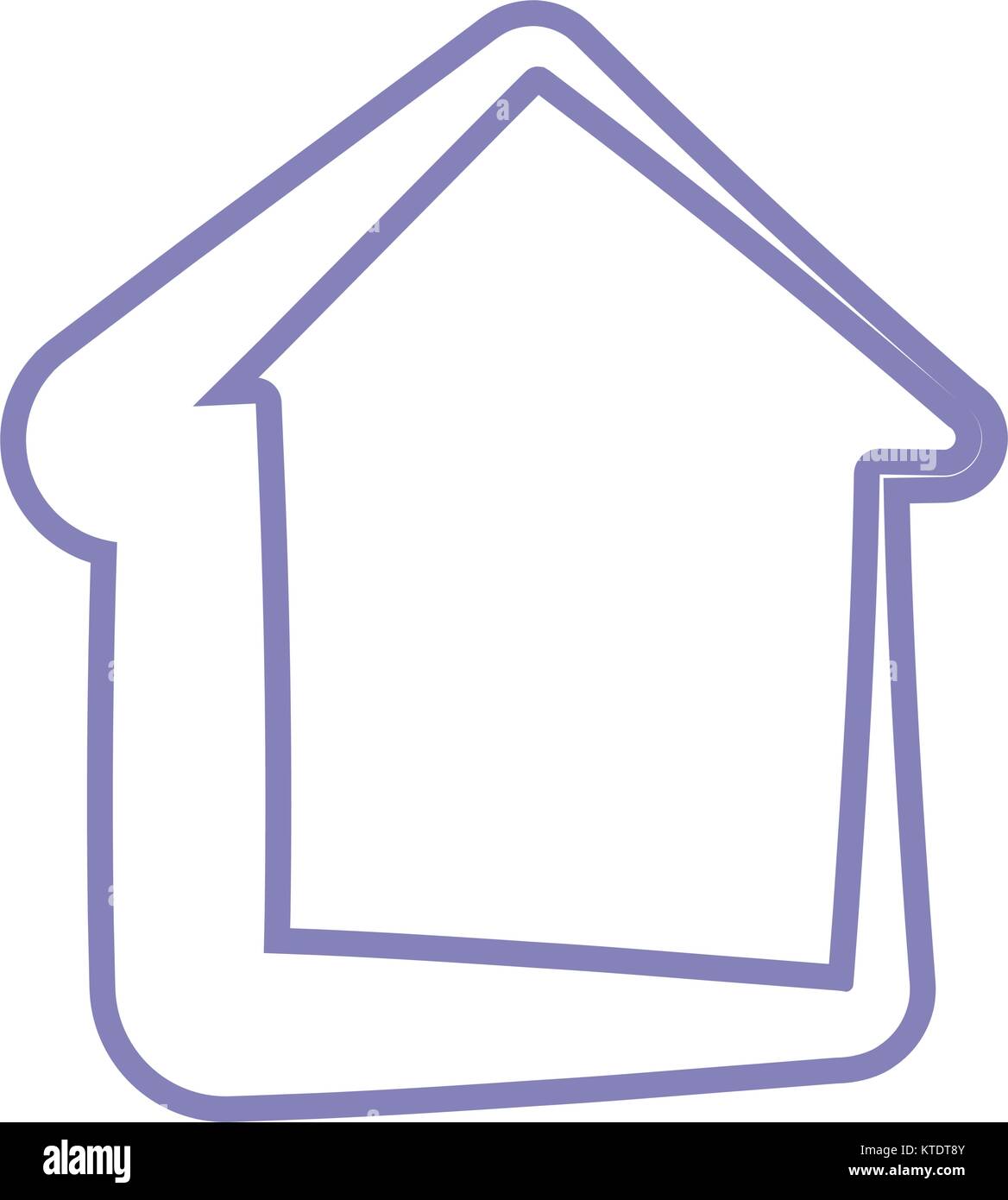 House isolated symbol Stock Vector Image & Art - Alamy