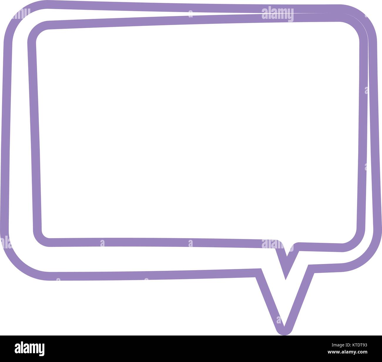 Chat bubble symbol Stock Vector Image & Art - Alamy
