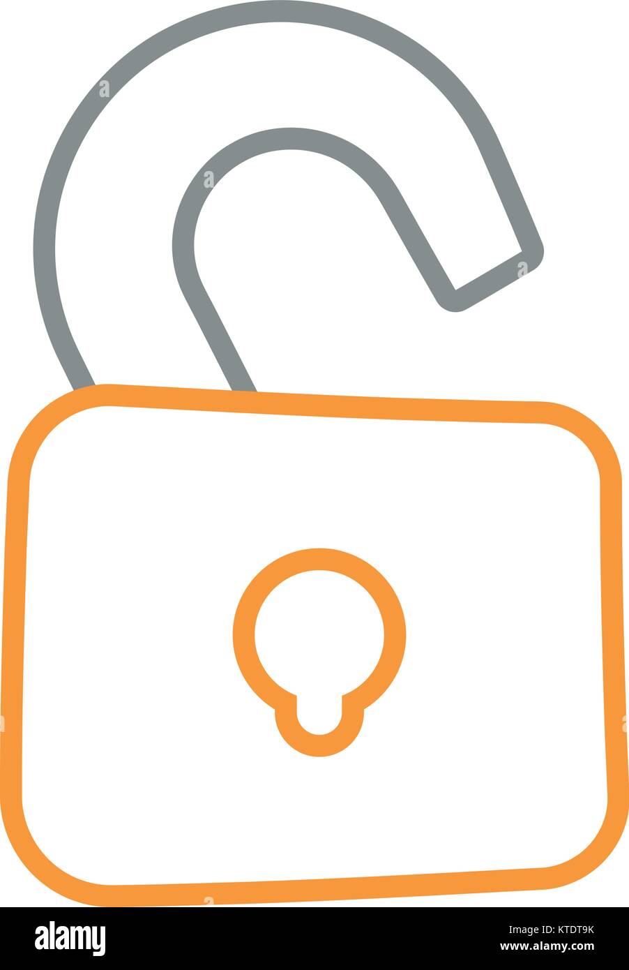 Padlock security symbol Stock Vector Image & Art - Alamy