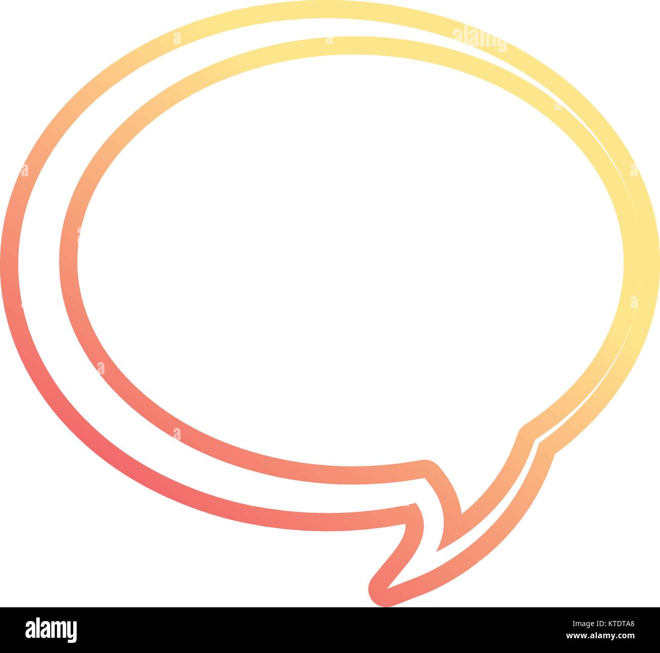 Chat bubble symbol Stock Vector Image & Art - Alamy