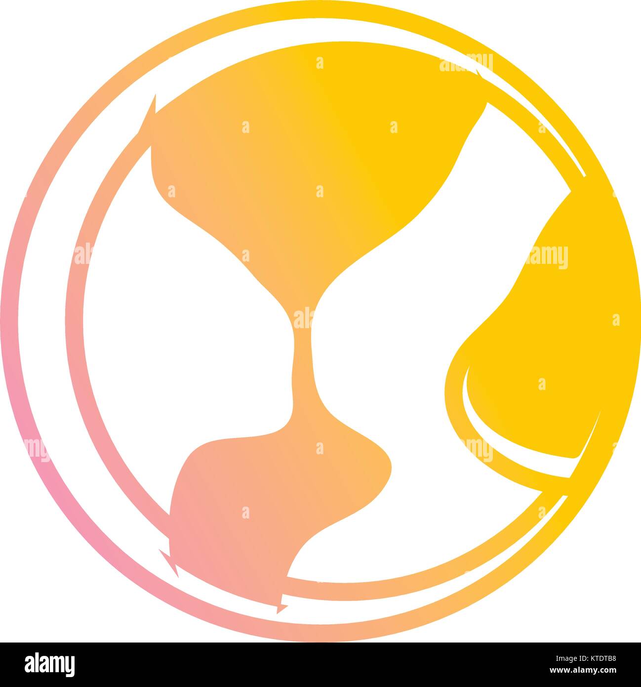 Earth world symbol Stock Vector Image & Art - Alamy