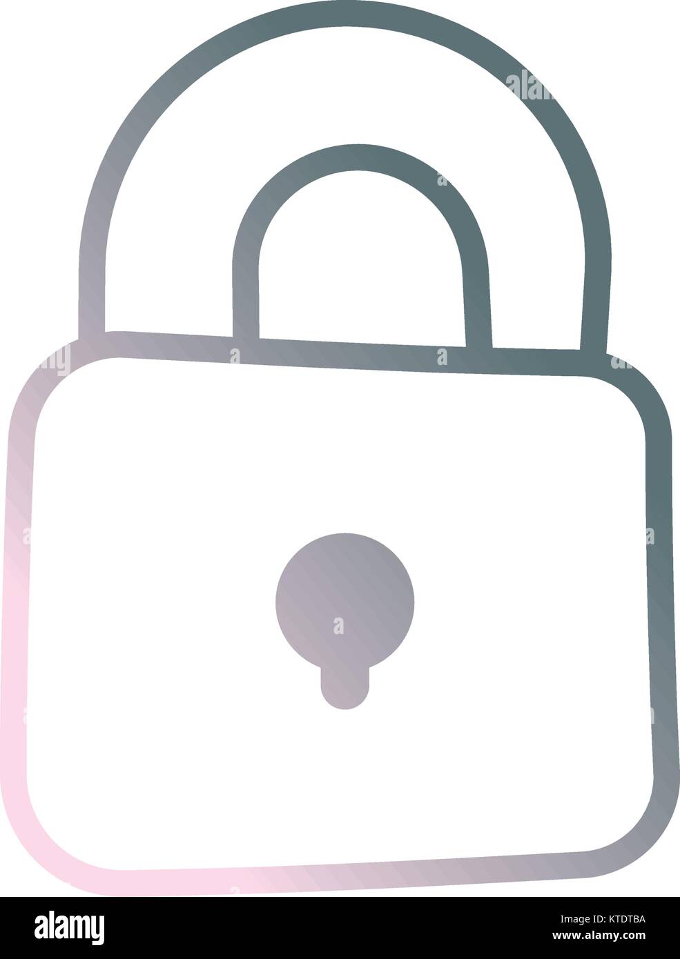 Padlock security symbol Stock Vector Image & Art - Alamy