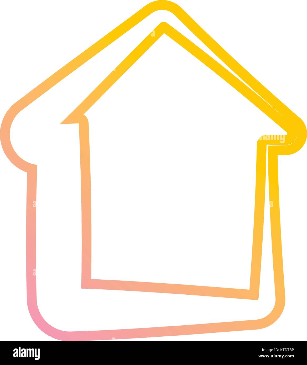 House isolated symbol Stock Vector Image & Art - Alamy