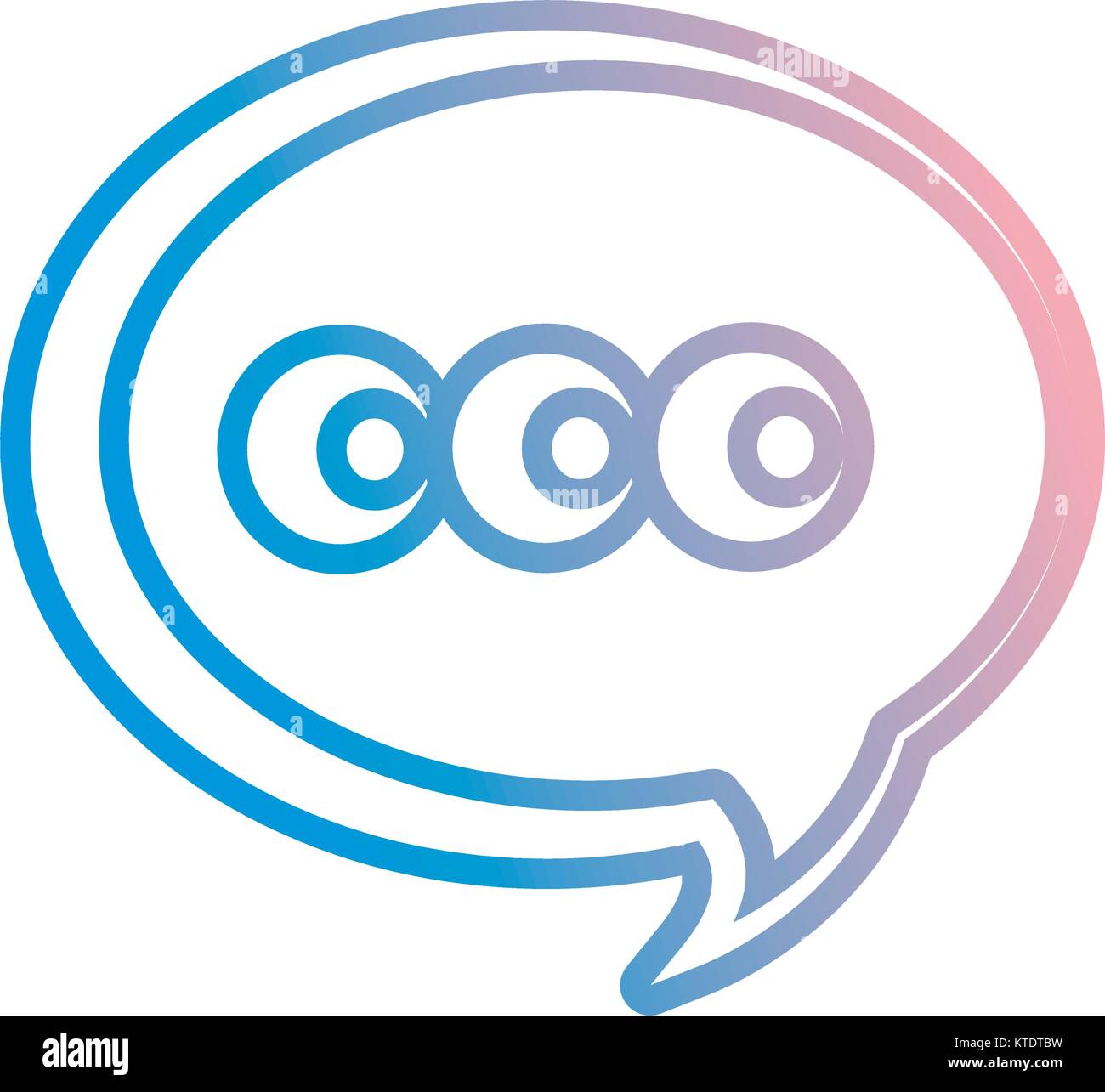 Chat bubble symbol Stock Vector Image & Art - Alamy