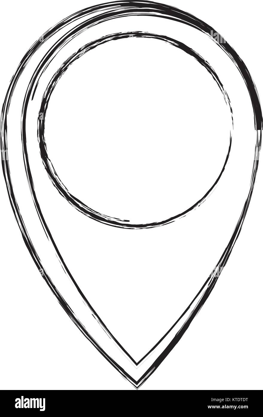 Pin location symbol Stock Vector Image & Art - Alamy