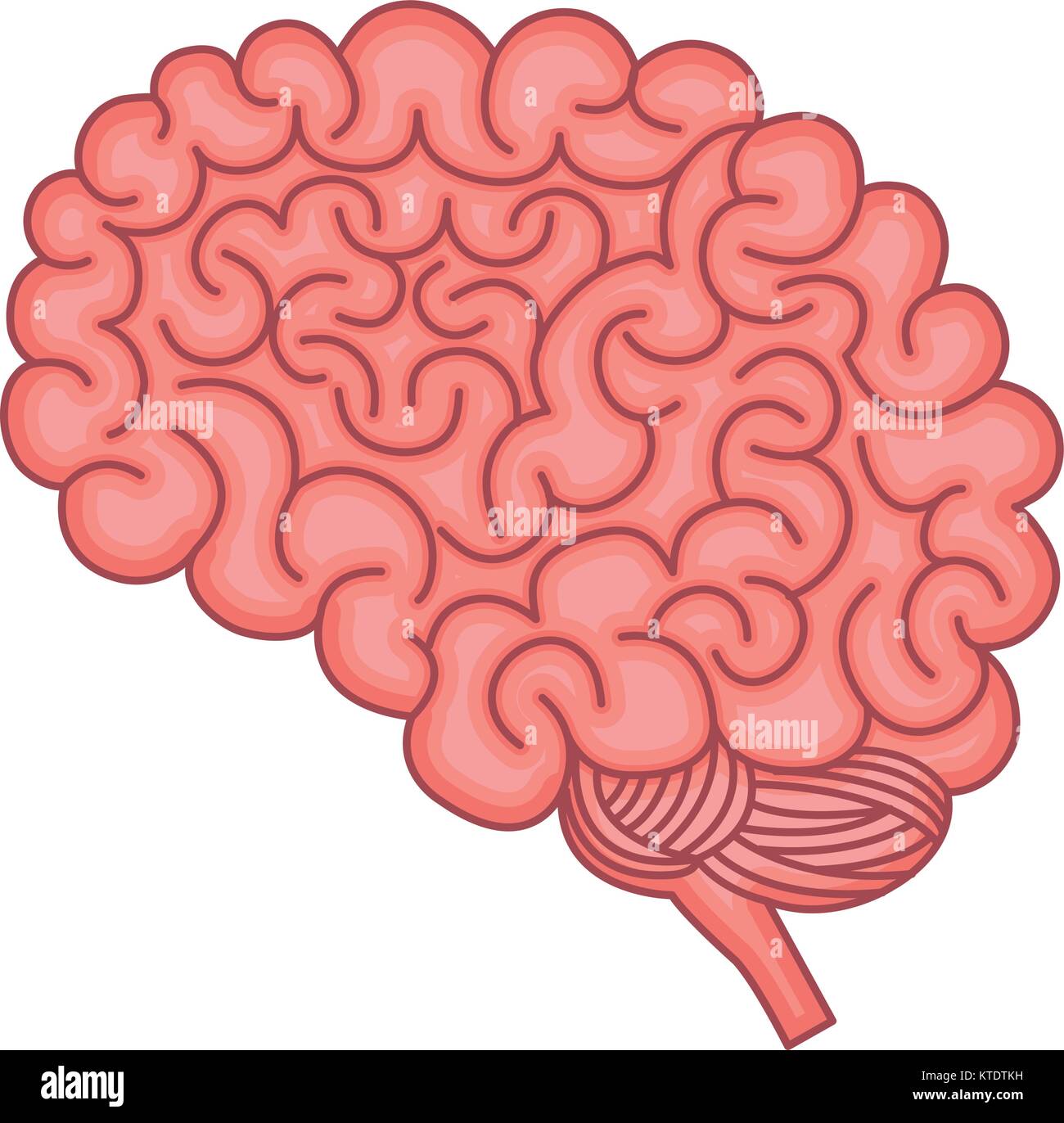 brain storming isolated icon vector illustration design Stock Vector ...