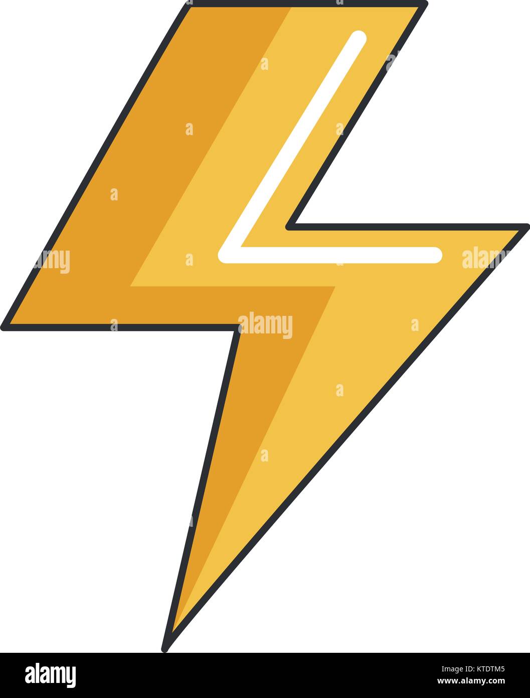 electric ray symbol icon vector illustration design Stock Vector Image ...