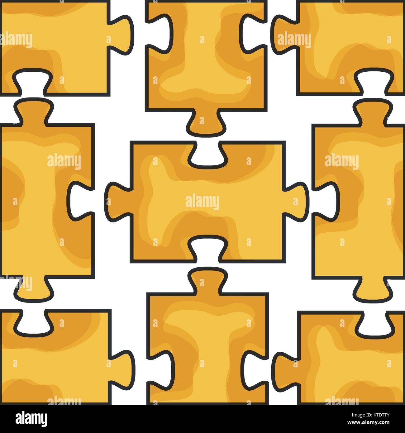 puzzle pieces pattern background vector illustration design Stock ...