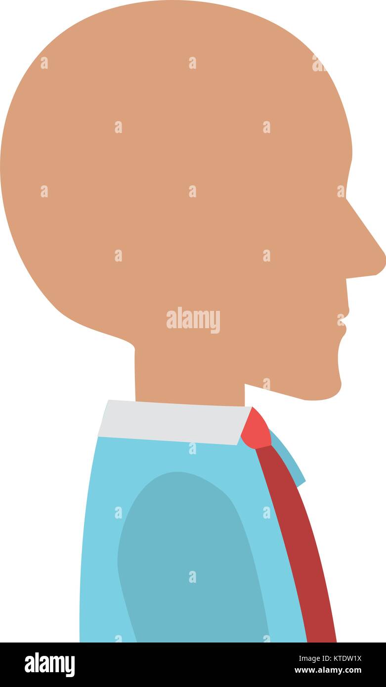 human profile isolated icon vector illustration design Stock Vector ...