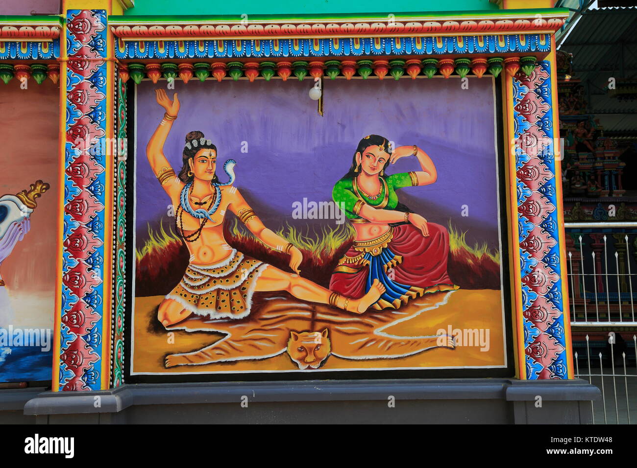 Koneswaram Kovil Hindu temple, Trincomalee, Sri Lanka, Asia Stock Photo ...