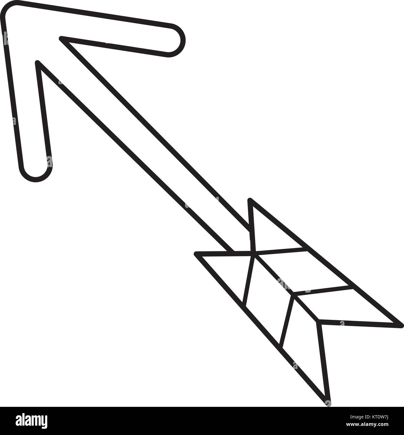 arrow indian isolated icon vector illustration design Stock Vector ...