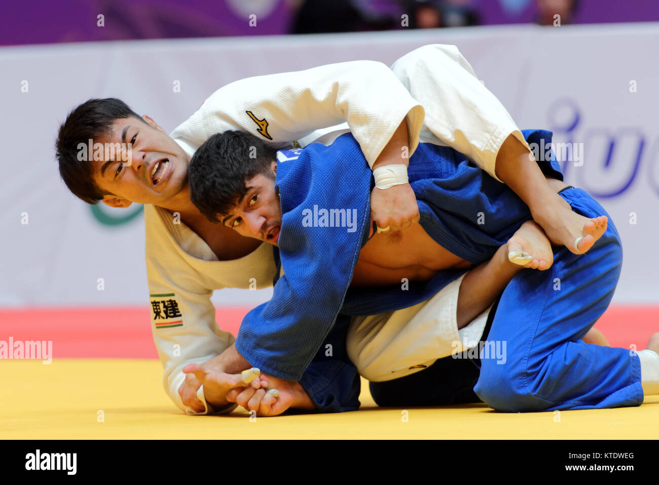 St. Petersburg, Russia - December 16, 2017: Final fight Soichi ...