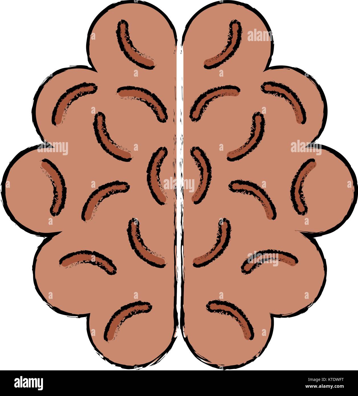 brain storming isolated icon vector illustration design Stock Vector ...