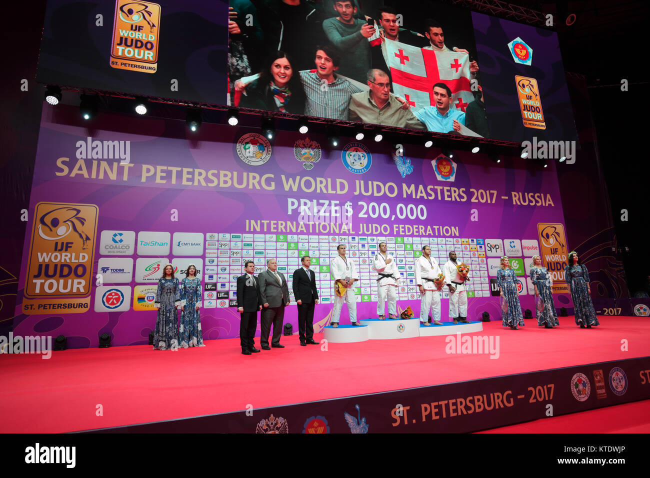 Award ceremony medal ceremony podium hi-res stock photography and ...
