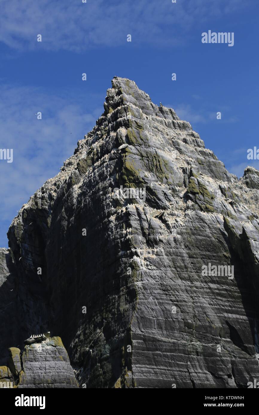 Mountain of rock in Ireland Stock Photo - Alamy