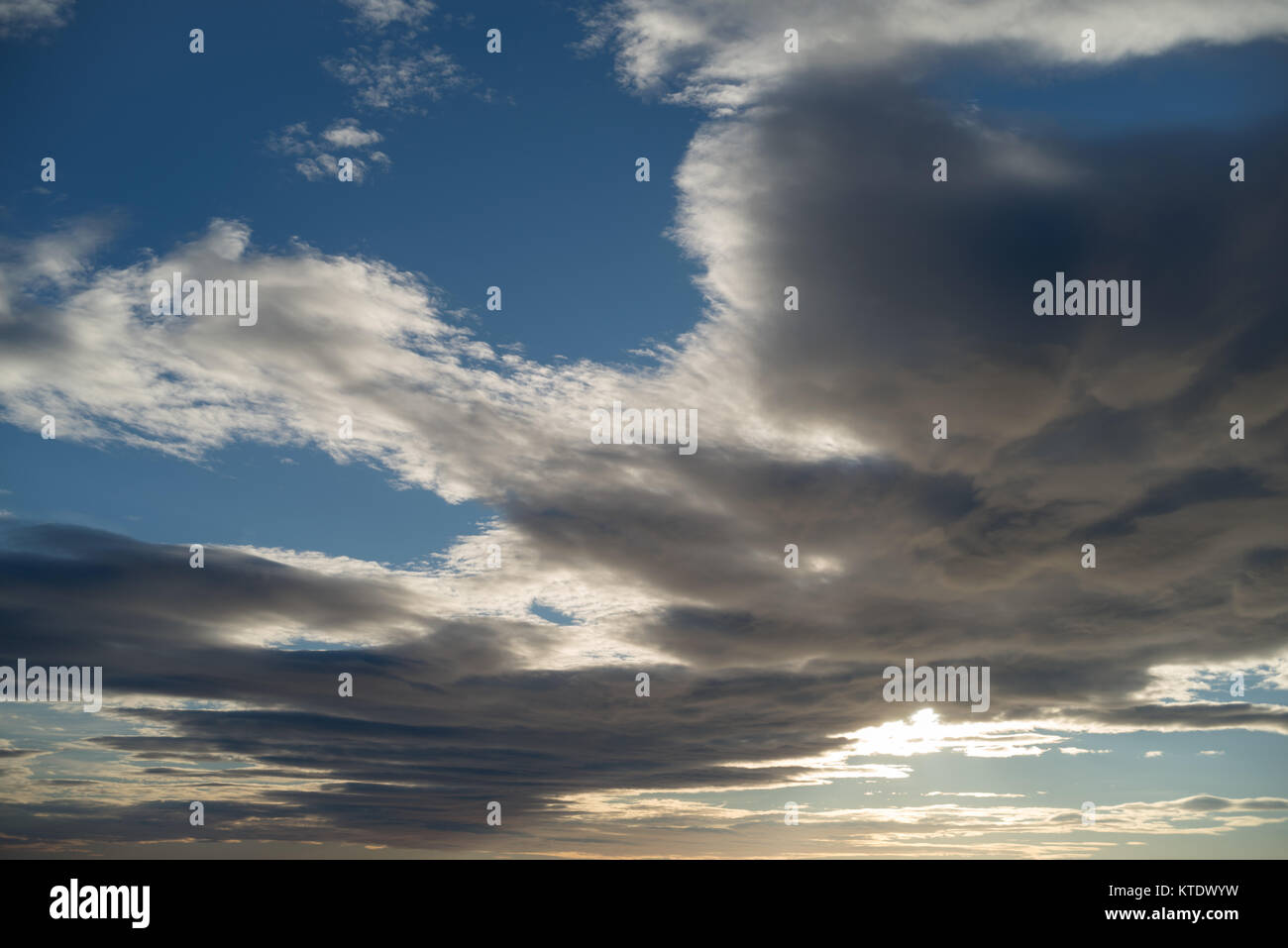 Cumulus clouds before the storm Stock Photo - Alamy