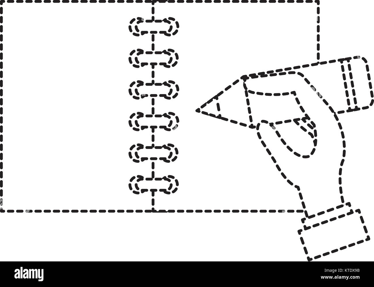 hand human writing icon vector illustration design Stock Vector Image ...