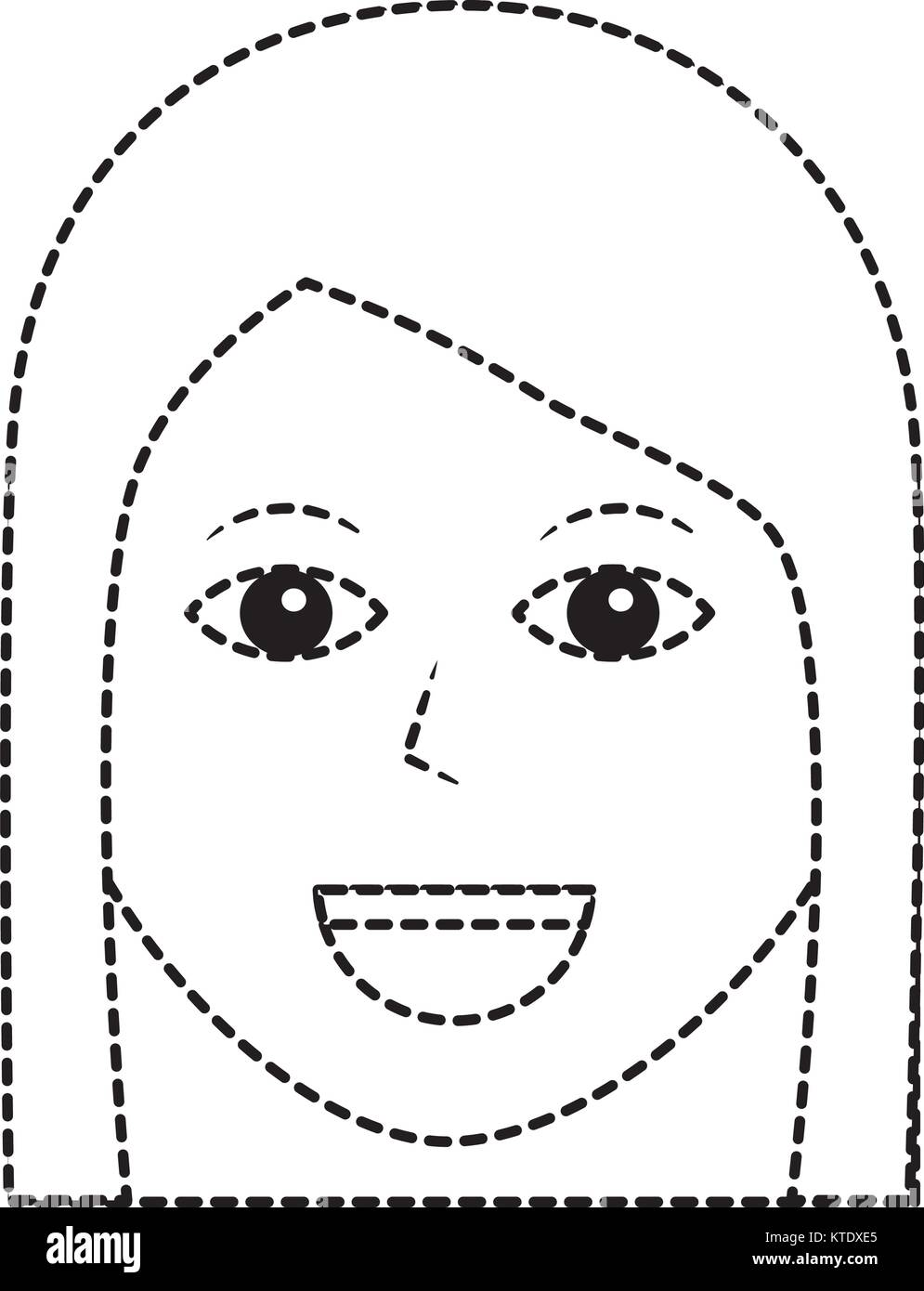 woman happy character female icon vector illustration Stock Vector ...